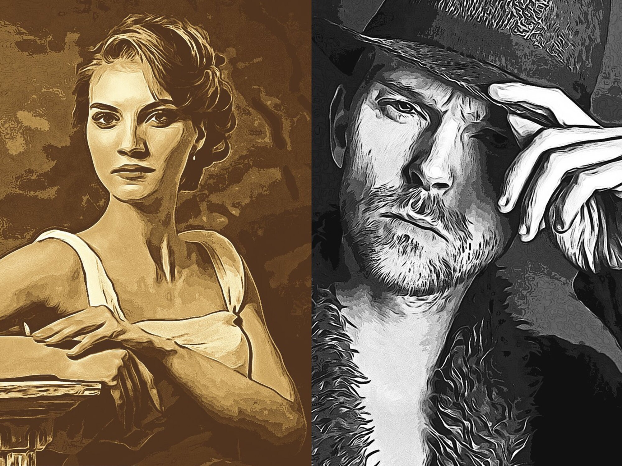 Cartoon Maker Photoshop Actions Cartoon Effect Photoshop Effects Comics ...