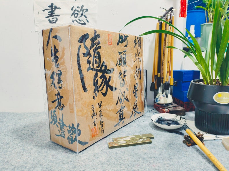 Handmade Chinese Calligraphy Handbag/calligraphy Writing Tote Bag ...