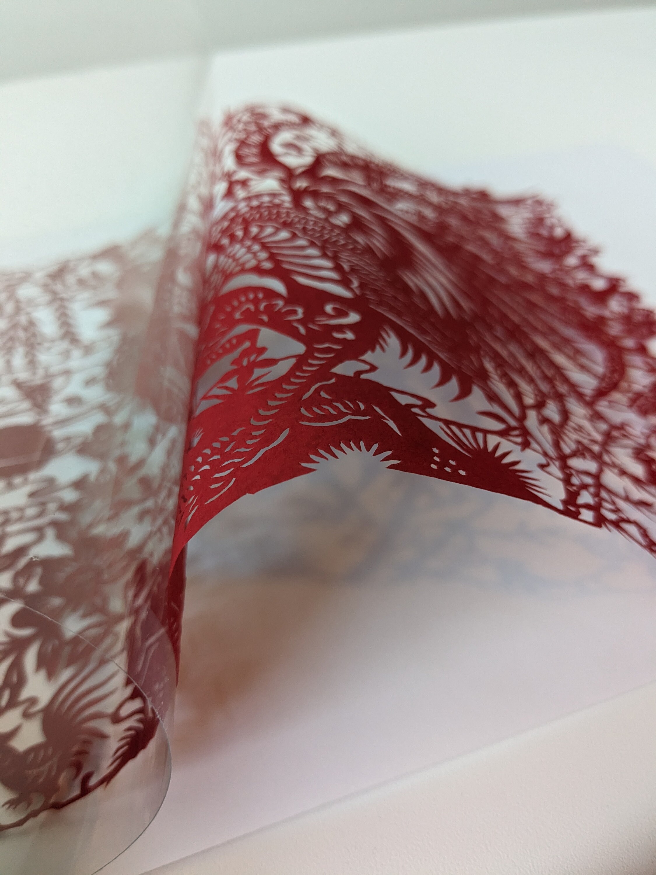 Handmade Chinese Paper Cutting Art, Rooster Design (8x11 Inches) - Etsy