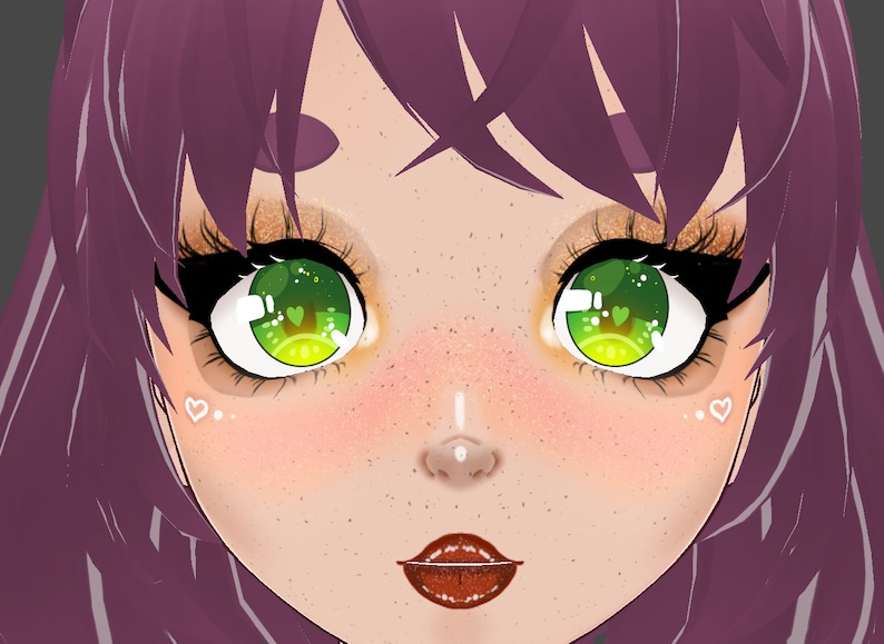 Eye Texture Pack for Vroid Studio 3D Vtuber Model Iris - Etsy