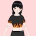 Vroid Vtuber Vrchat Model Clothing Assets 3D Crop Top Red Cloud With ...