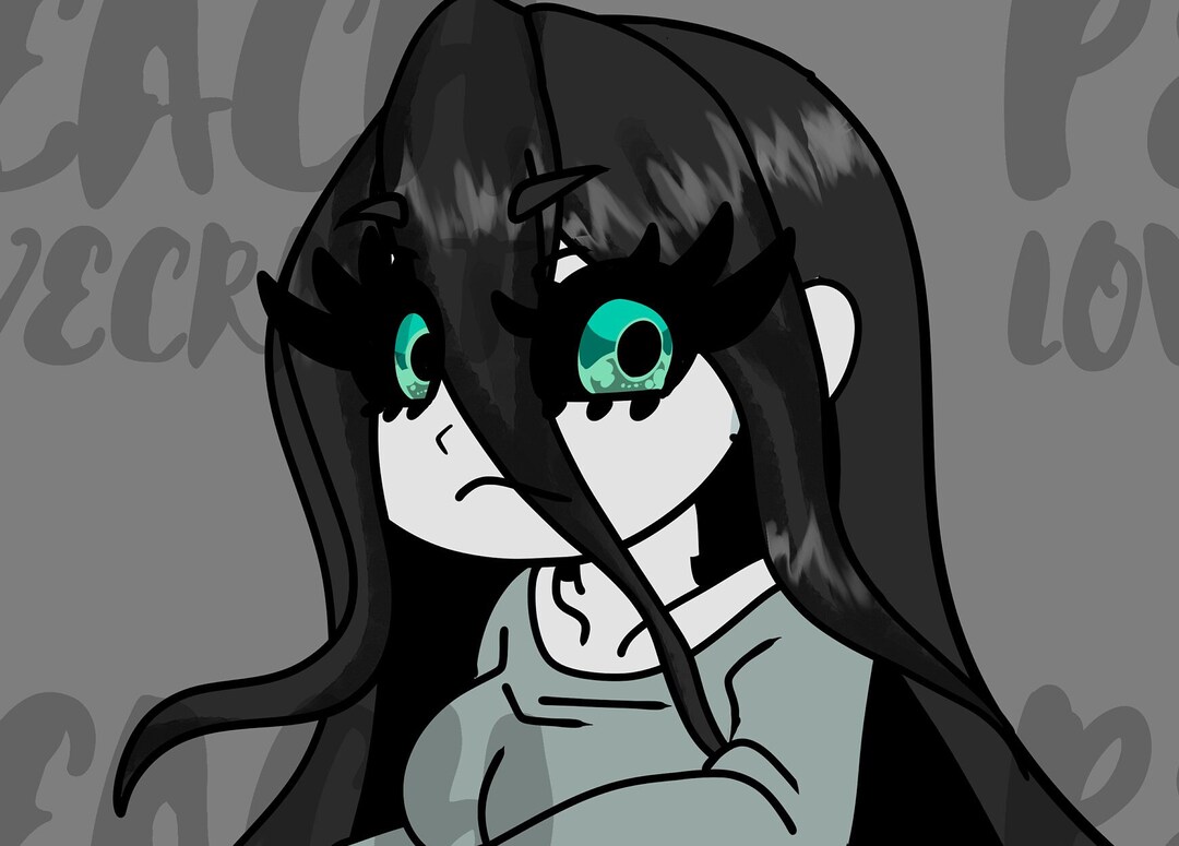 Pre-made Pngtuber Plus Model, Wraith/ghost Girl Vtuber Model for ...