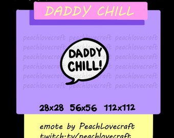 Daddy Twitch Emote - Etsy