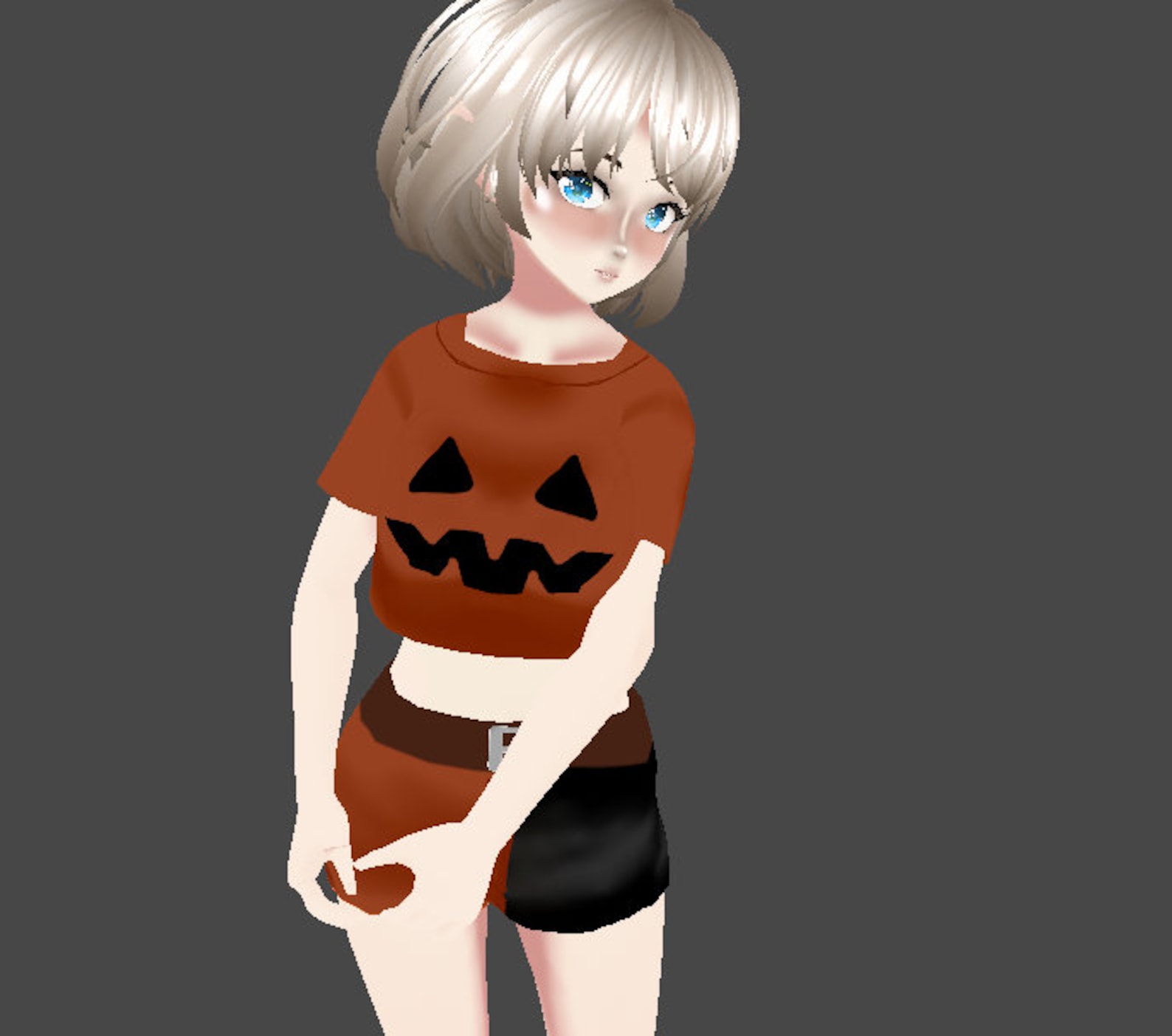 Halloween Inspired Vtuber Vroid 3D Model Vrchat Outfit - Etsy