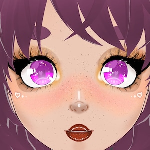 Eye Texture Pack for Vroid Studio 3D Vtuber Model Iris - Etsy