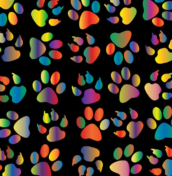 Dog Paw Paper Pattern - Etsy