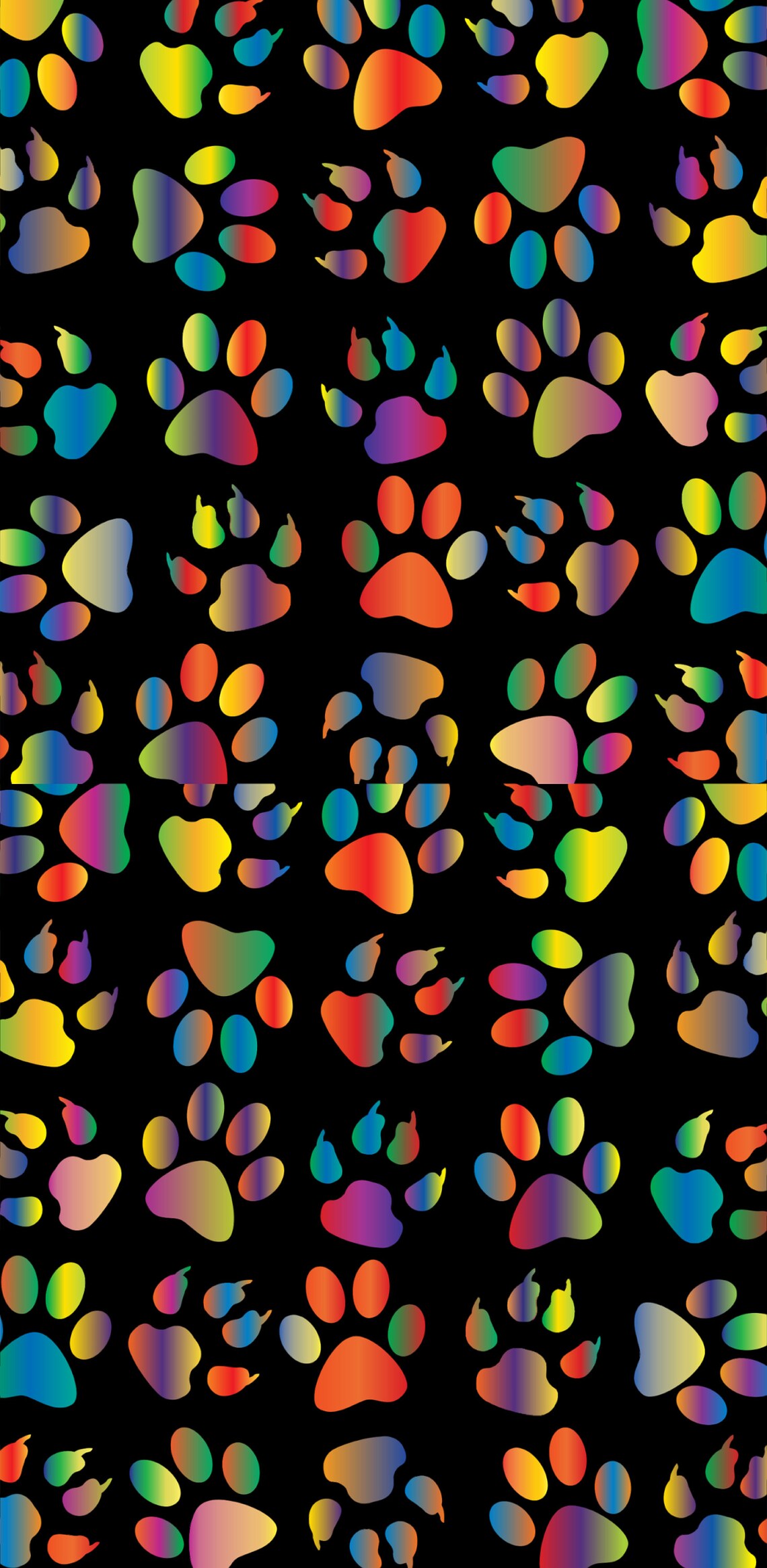 Dog Paw Paper Pattern - Etsy