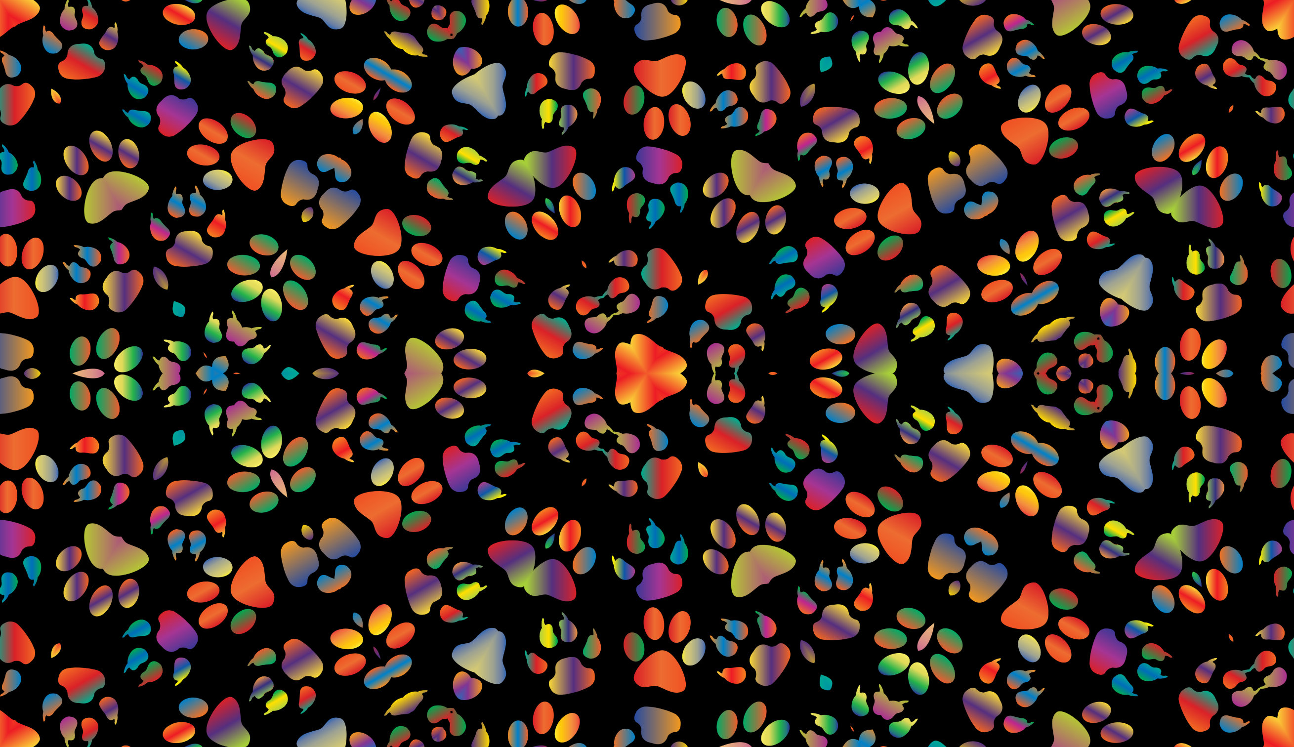 Dog Paw Paper Pattern - Etsy