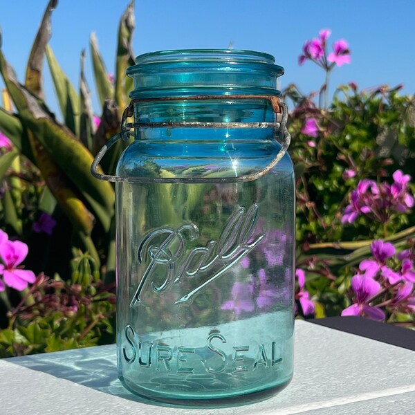 Blue Ball Jars - Etsy