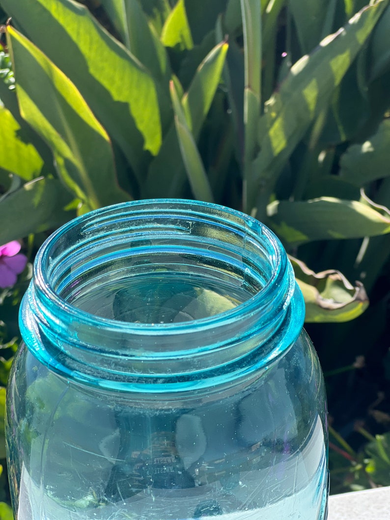 Blue Ball Jar Antique 1890 Special Half Gallon 64 Oz - Etsy