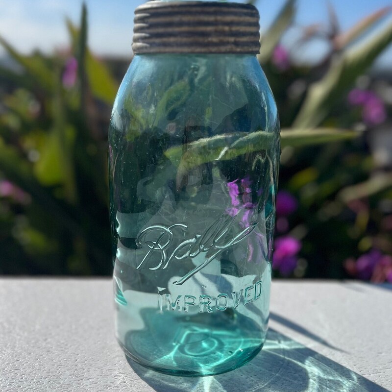 Blue Jars - Etsy