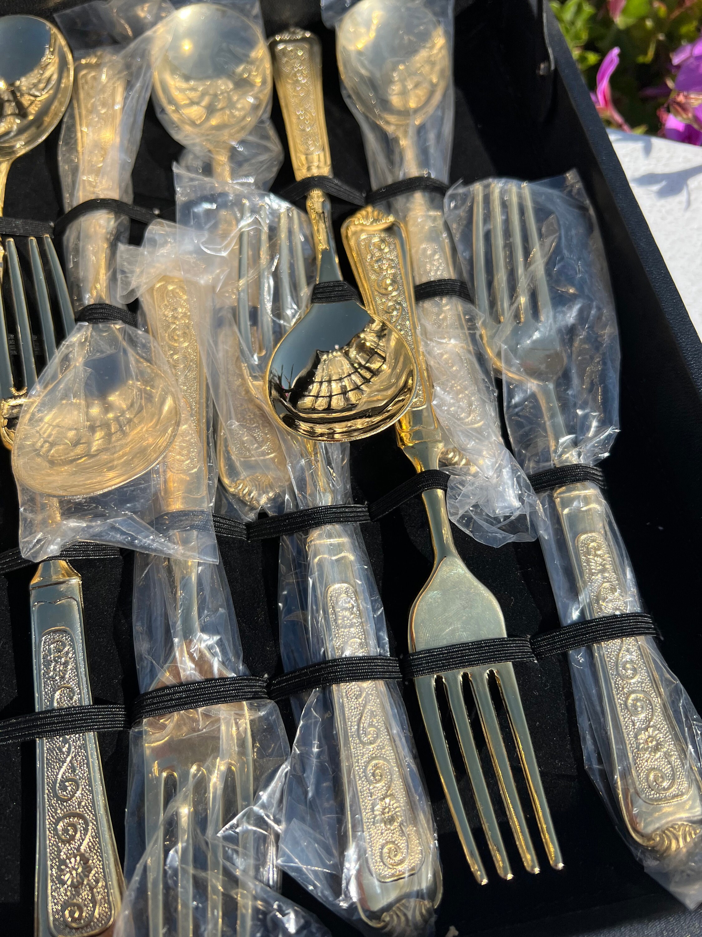 Vintage Gold Flatware Rogers Electroplated 24k Gold Service - Etsy