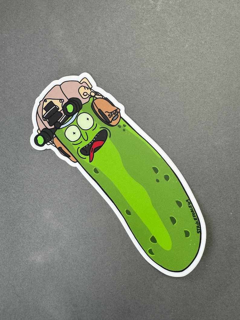 Tactical Pickle NVG Tactical Meme Sticker Funny 2A Military Decal 100% ...