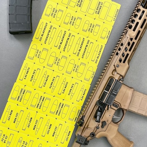 Ammo Can Rifle & Pistol Caliber Organizational Label Stickers ...