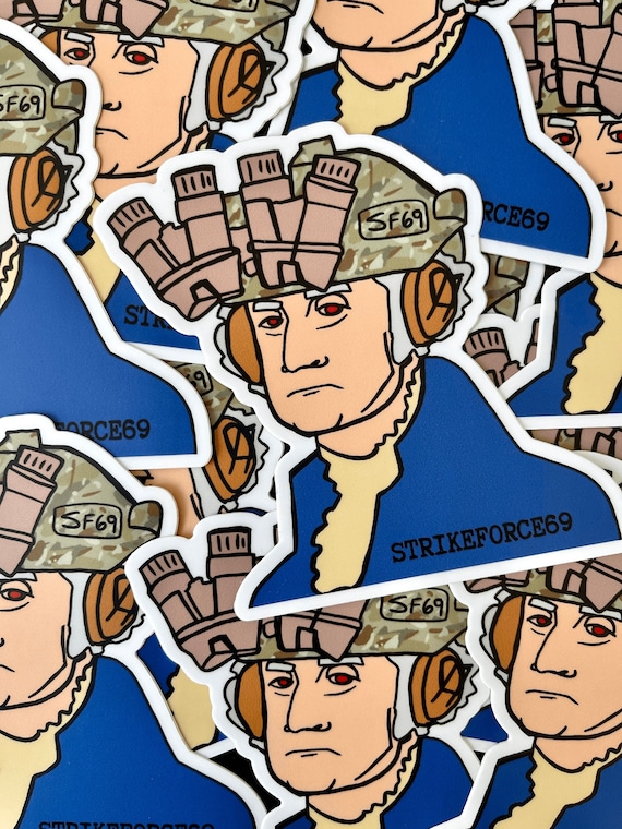 Tactical George NVG Color 2A Tactical Sticker Made in the - Etsy