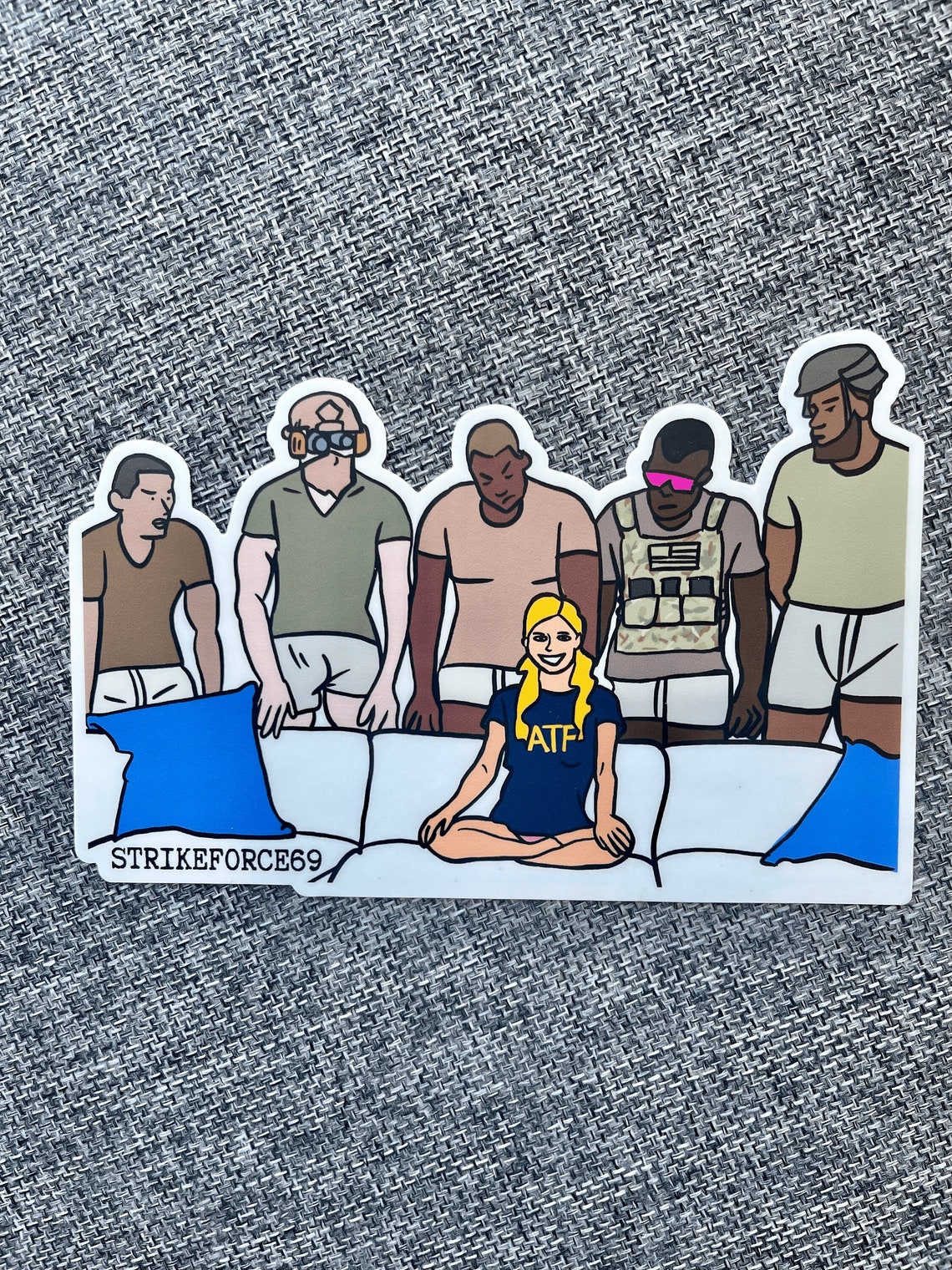 Fuck the ATF 2A Tactical Sticker Made in the USA Strikeforce69 Defund ...