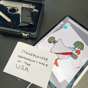 Choose Violence Combat Goose Sticker Made in the USA - Etsy