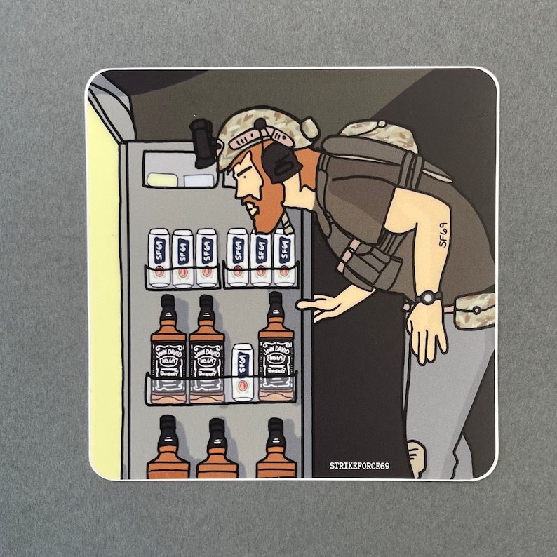 TENDIE TIME Fridge Ops Tactical Sticker Made in the USA - Etsy