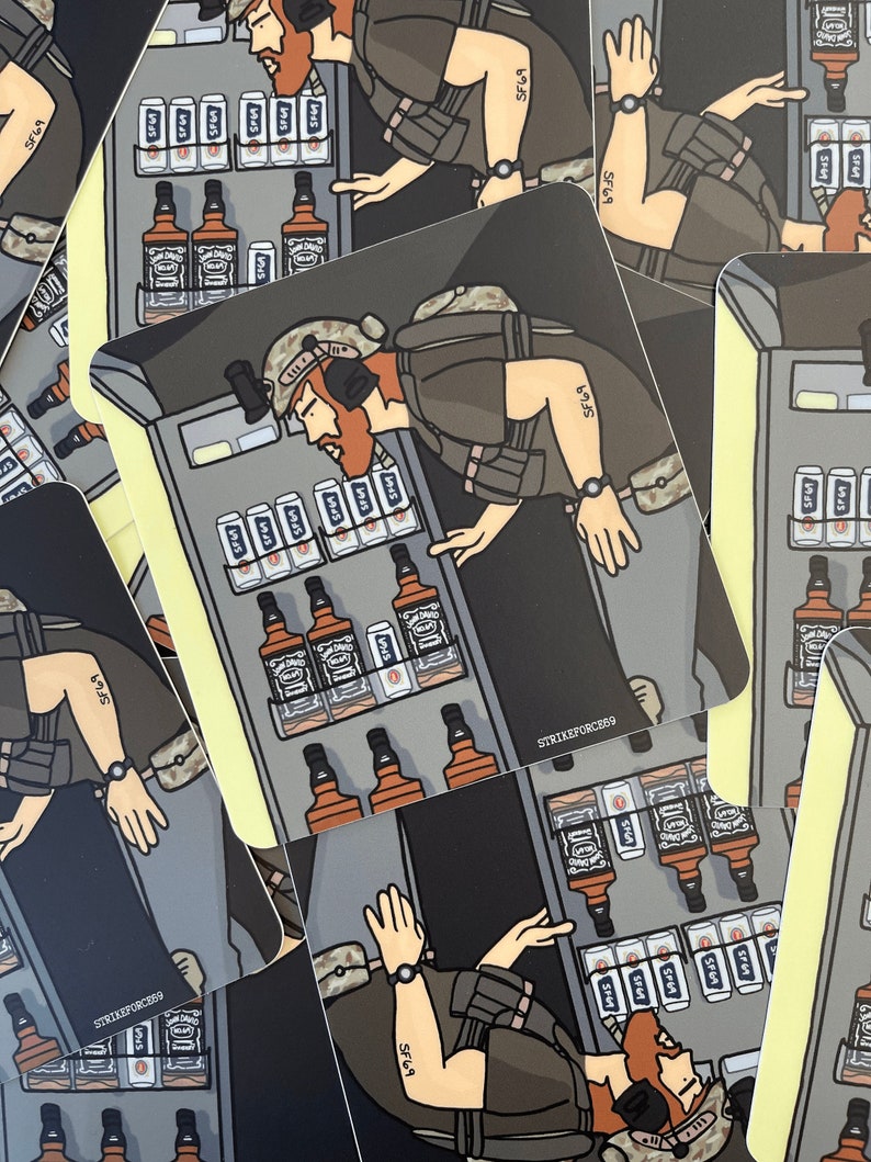 TENDIE TIME Fridge Ops Tactical Sticker Made in the USA - Etsy