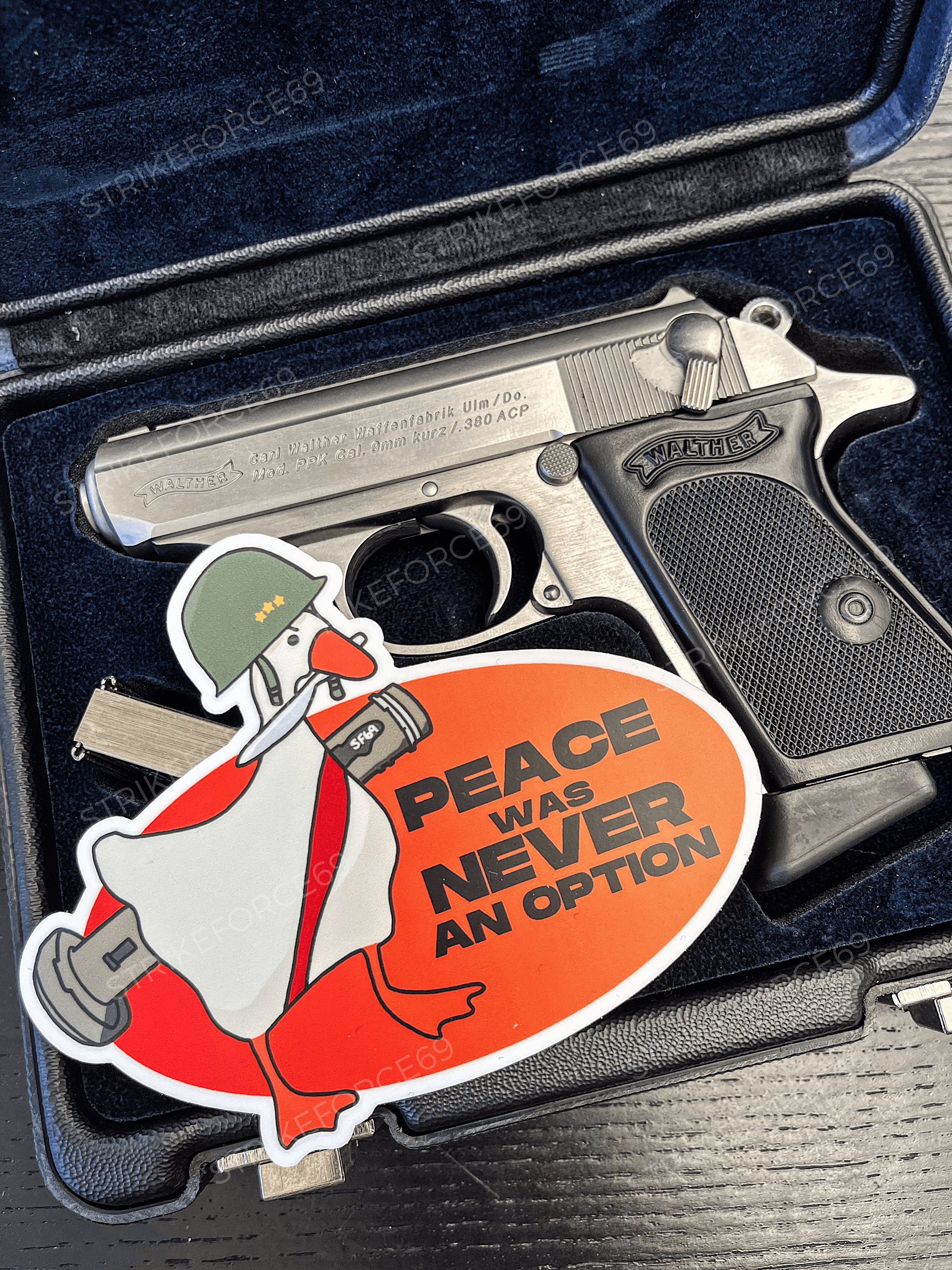 Choose Violence Combat Goose Sticker Made in the USA - Etsy