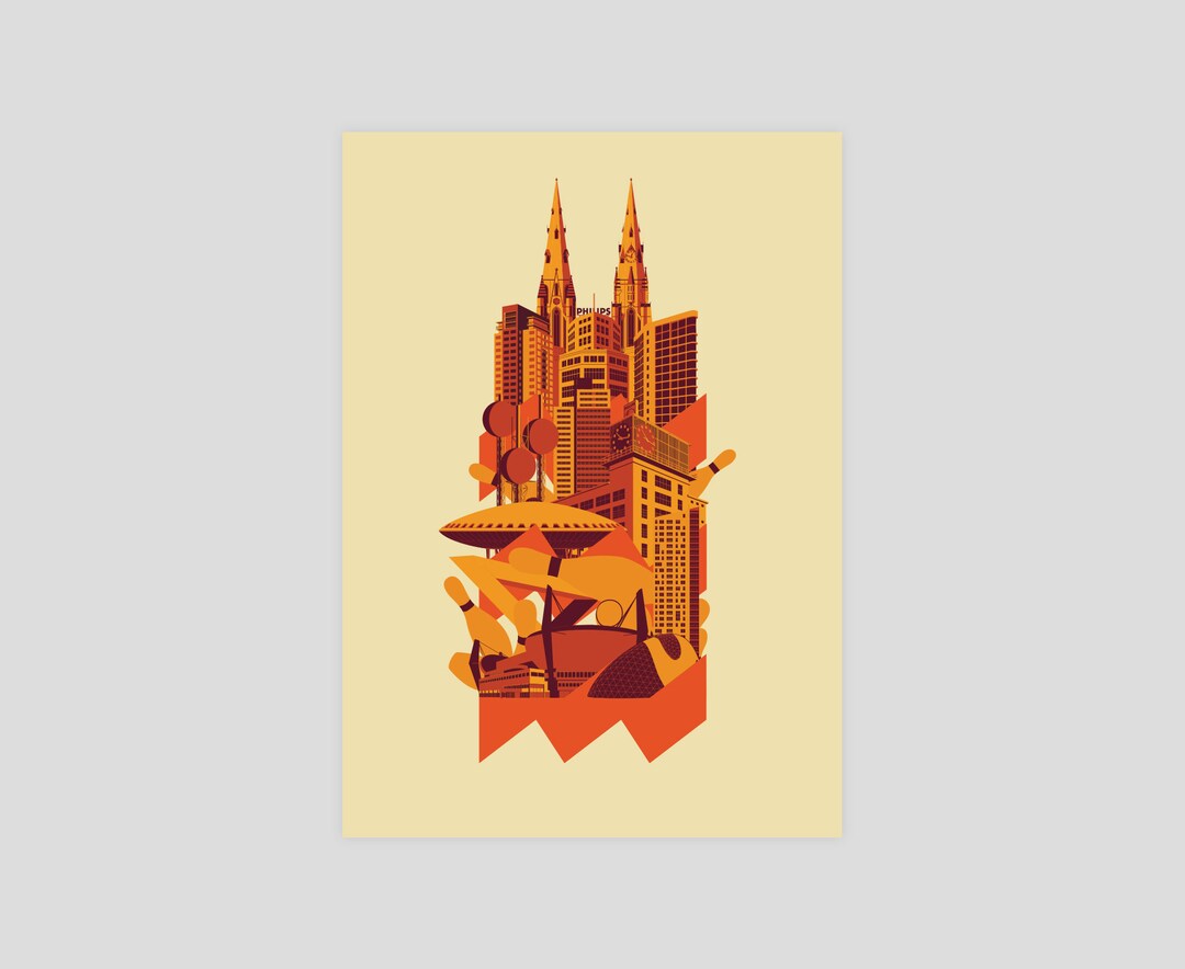 Eindhoven Icons Poster - Etsy
