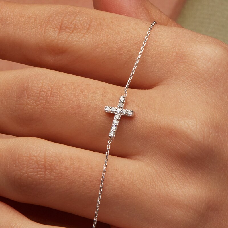 Cross Bracelet - Etsy
