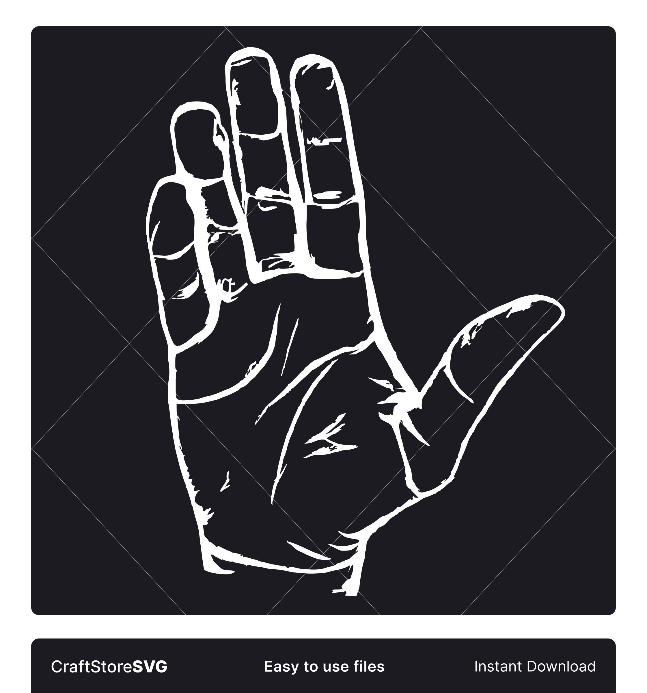 Drawn Hand SVG – premium Drawn Vector SVG - Etsy