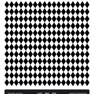 Argyle Pattern SVG – Tileable and Seamless Design – Instant Download - Etsy