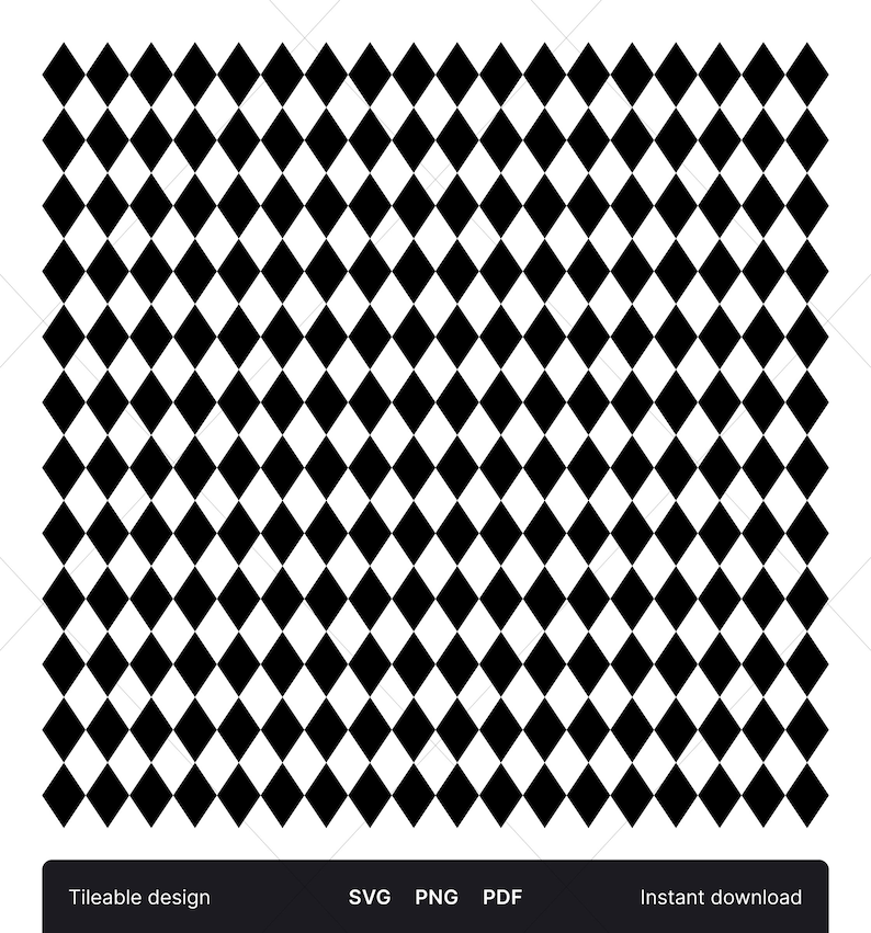 Argyle Pattern SVG – Tileable and Seamless Design – Instant Download - Etsy