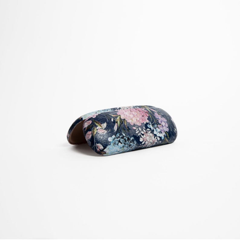 Floral Hard Glasses Case: Decoupage Flower Pattern - Etsy