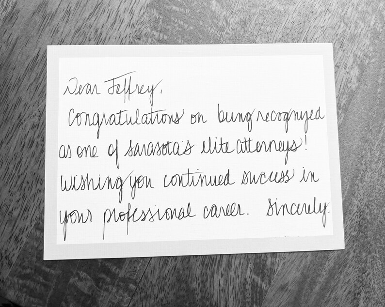 Handwritten Thank You Notes - Etsy