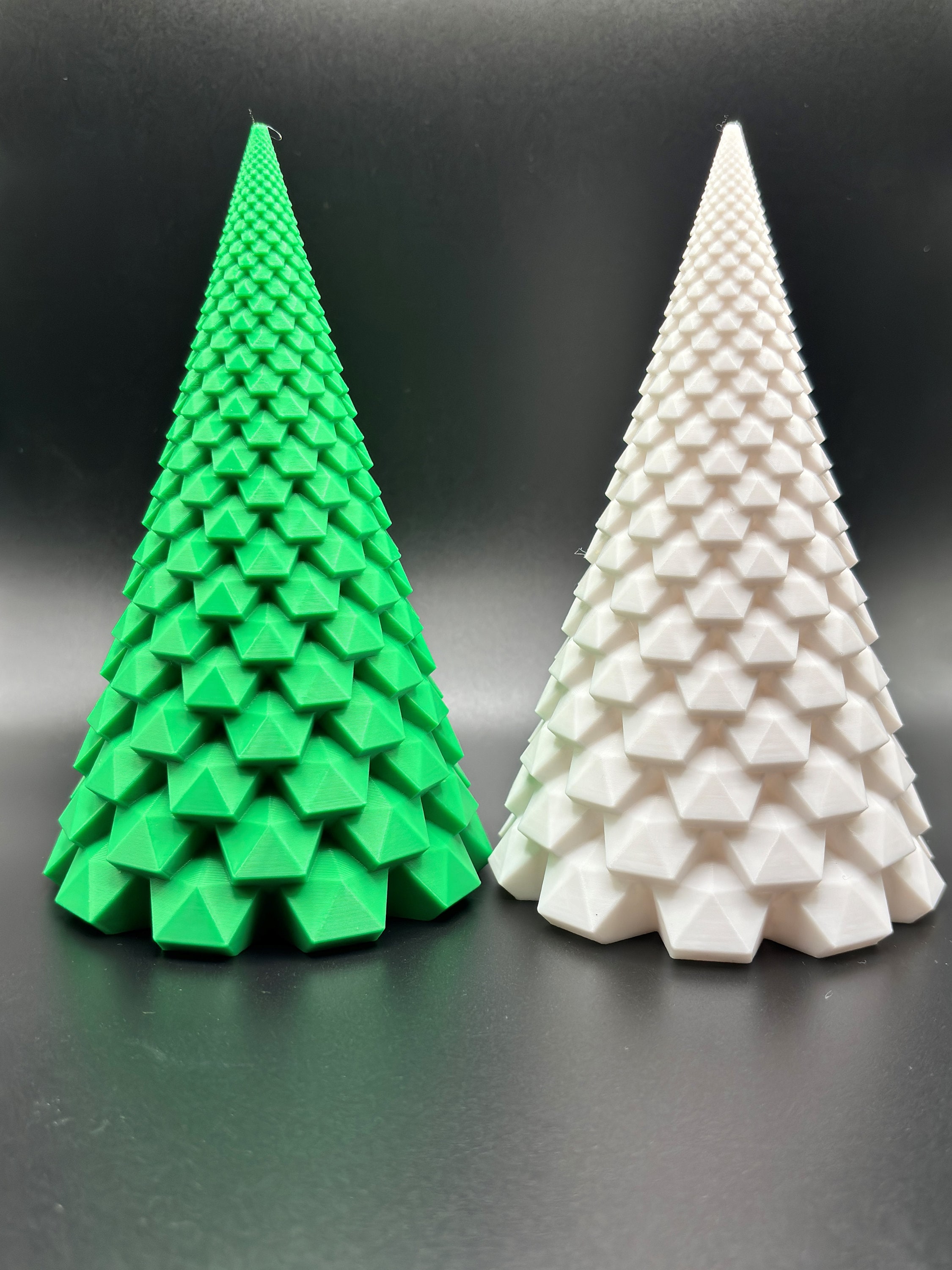 3D Printed Decorative Crystal Christmas Tree - Etsy