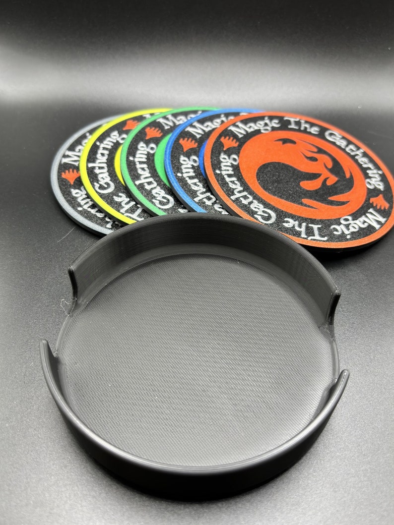 Magic the Gathering Coaster Set - Etsy