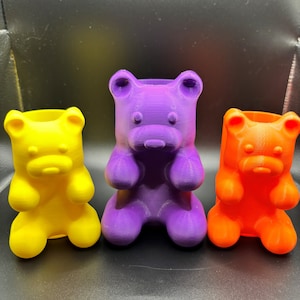 Gummy Bear Pen/brush Holder 3D Printed - Etsy