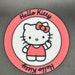 3D Printed Hello Kitty Coaster Set - Etsy