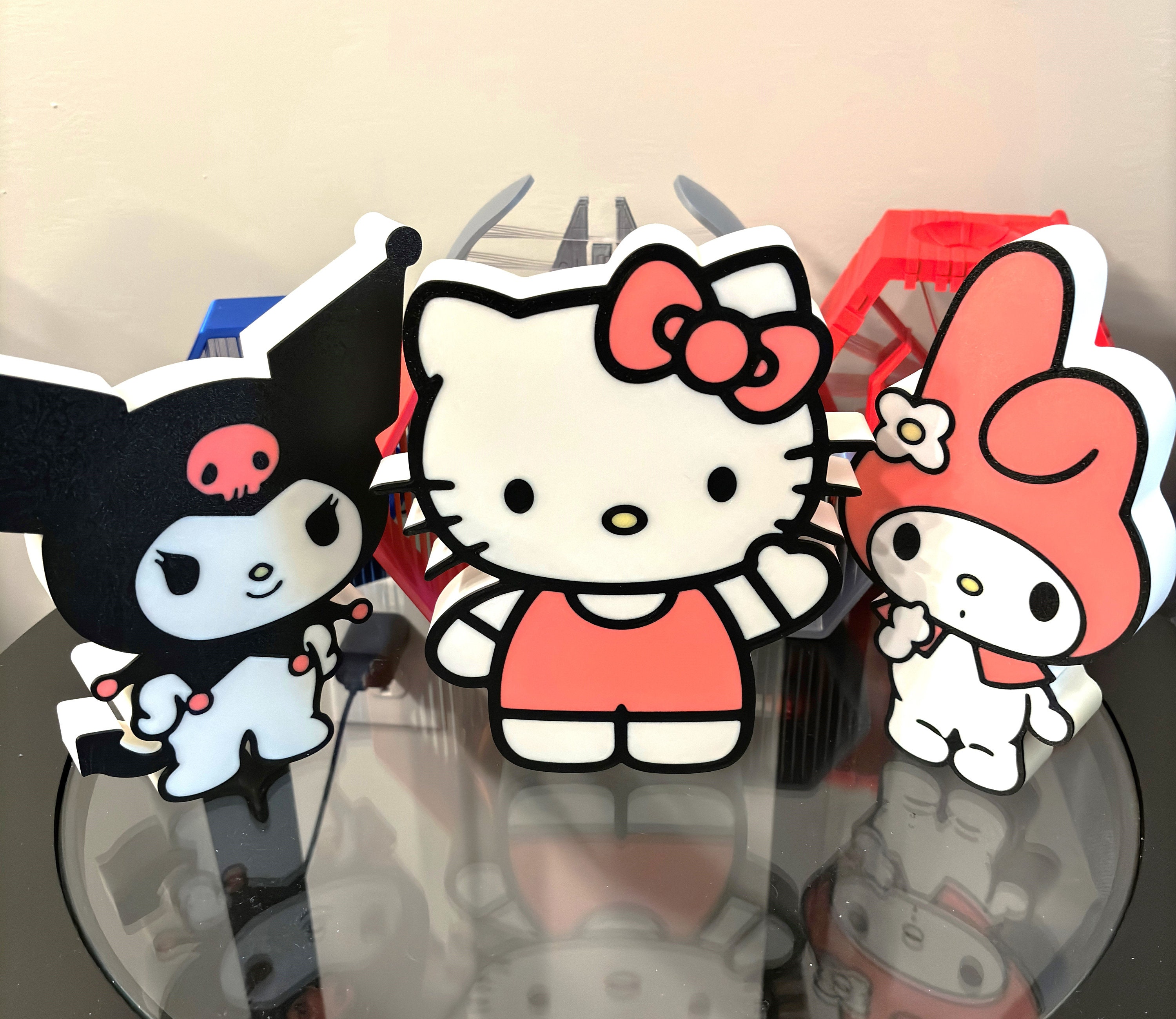 Hello Kitty & Friends Standing Sign | Table or Shelf Display - Etsy