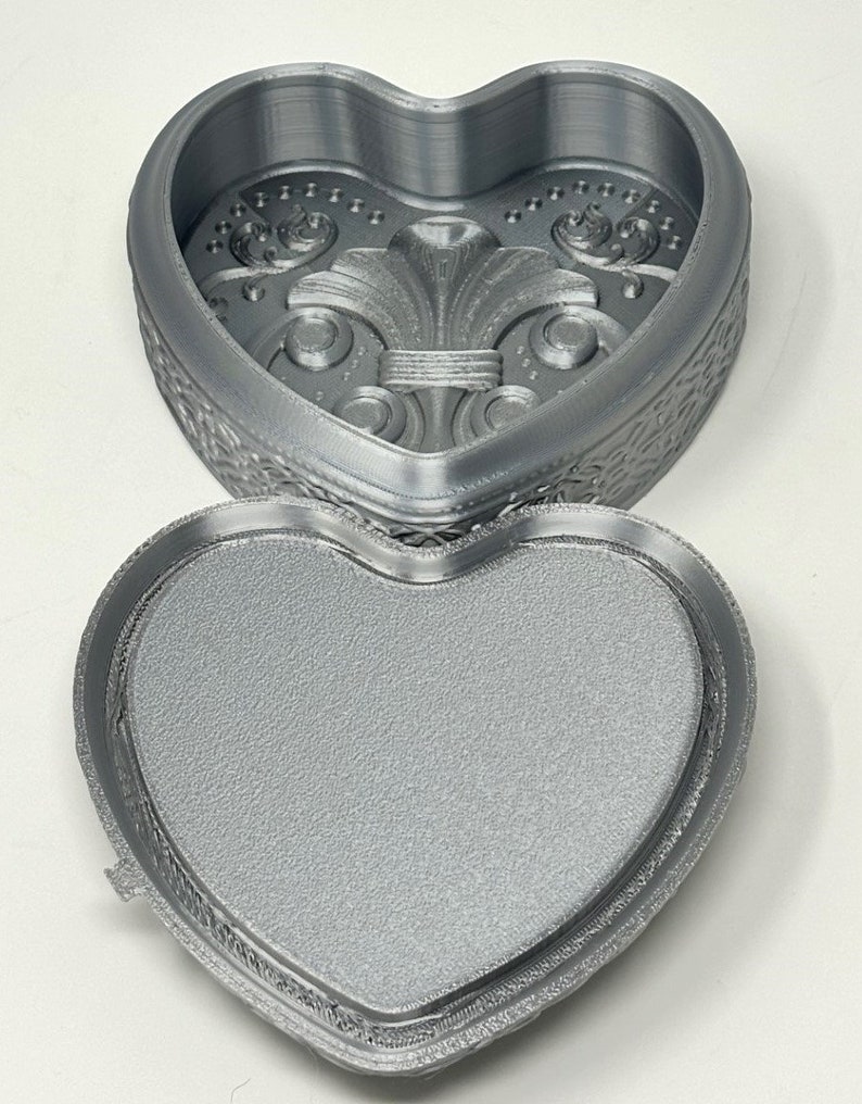 Valentines Heart Shaped Box 3D Printed - Etsy