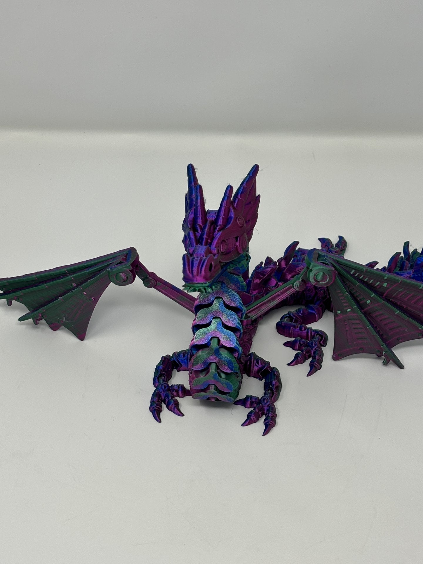 Articulating 3D Printed Mech Dragon - Etsy