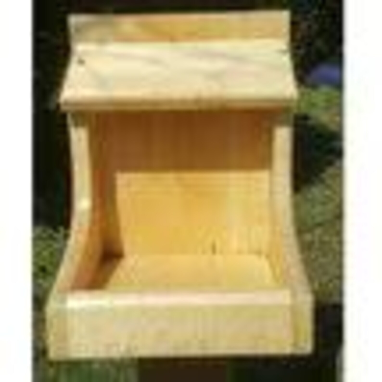 Nesting Shelf Box for Birds, (golden Oak), Bird Houses by Mark, Made in ...