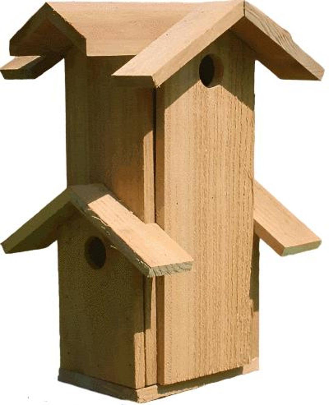 Mini Tower Bird House, 17", Nesting Box, Bird Houses by Mark, Made in ...