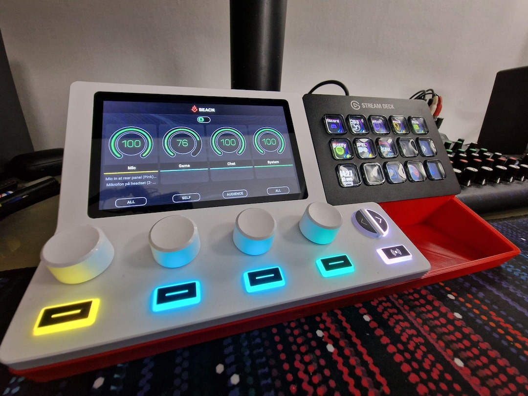 Stream Deck + Beacn Create Mix Holder - Etsy