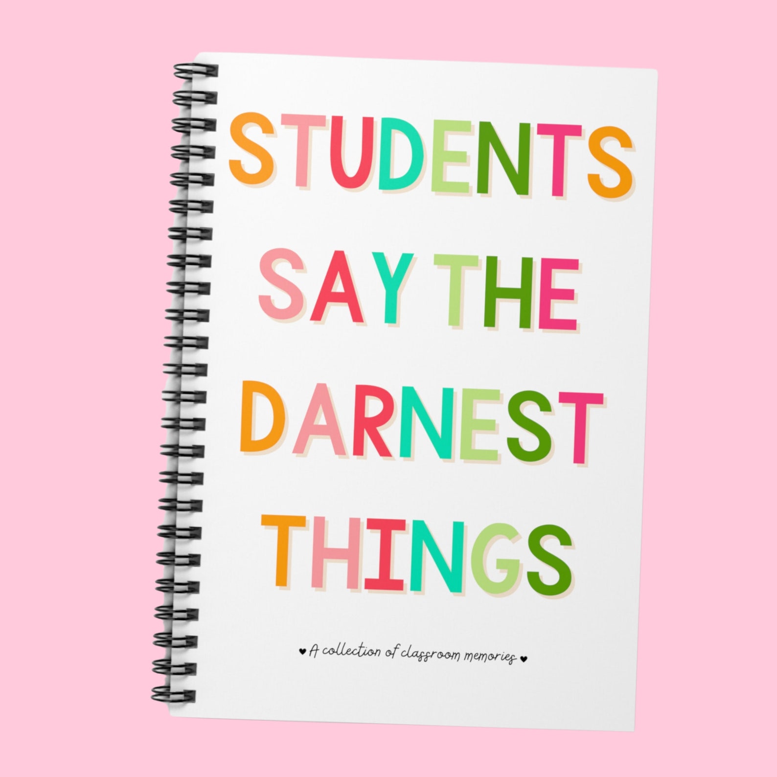 Teacher Journal, Teacher Keepsake, Funny Things Students Say, Classroom ...