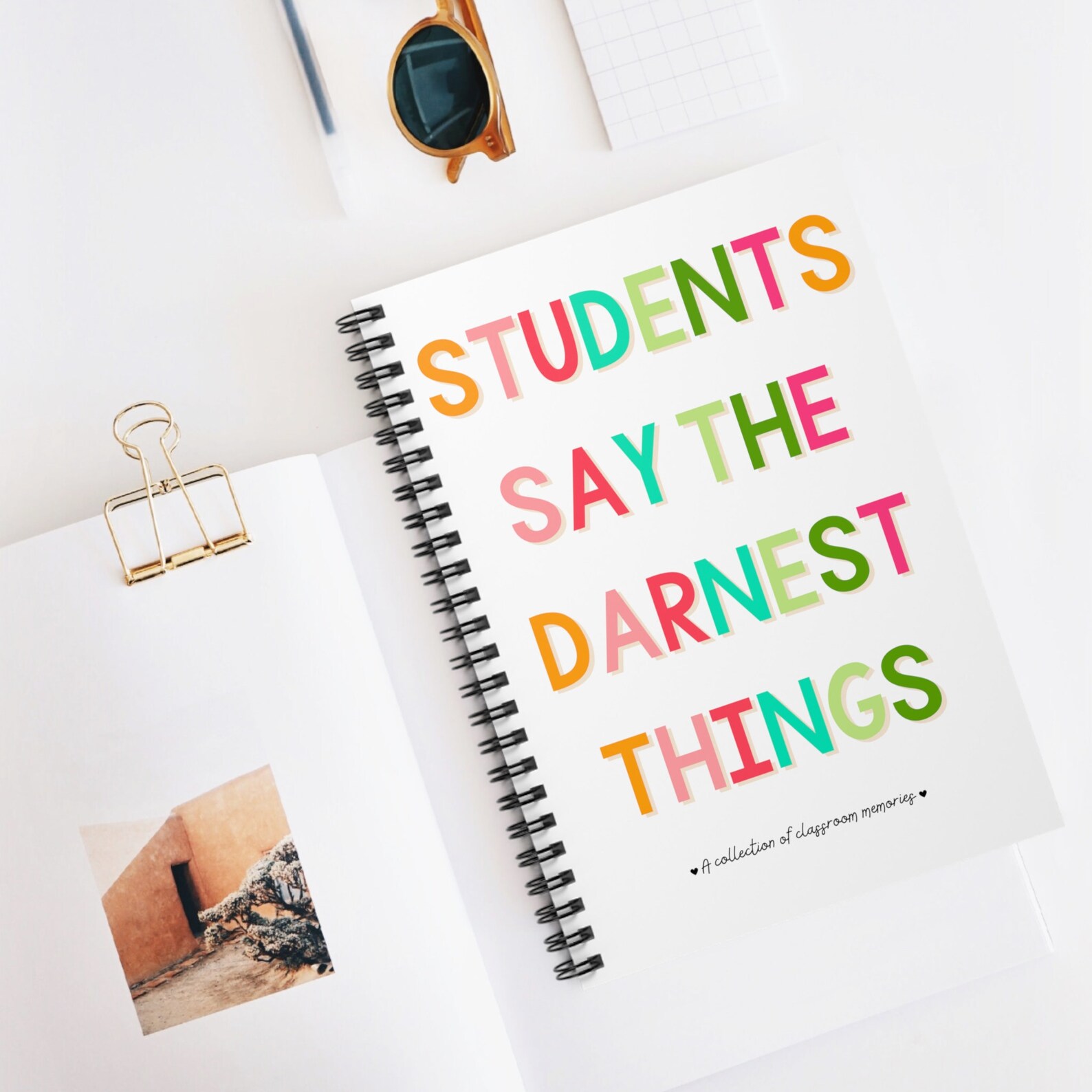 Teacher Journal, Teacher Keepsake, Funny Things Students Say, Classroom ...