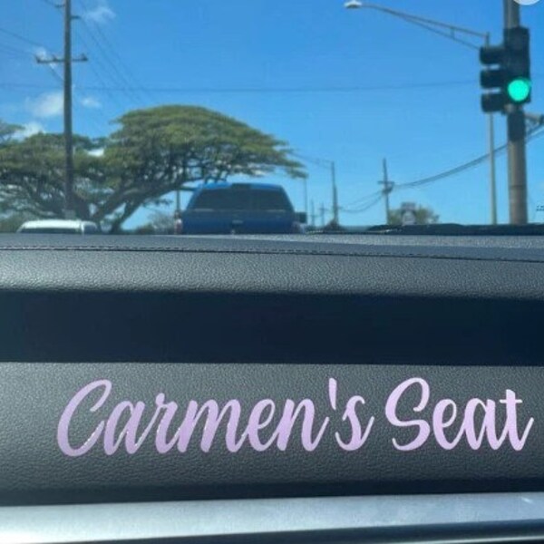 Interior Car Decal - Etsy