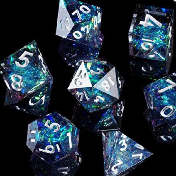 Dark Moon Dice - Etsy