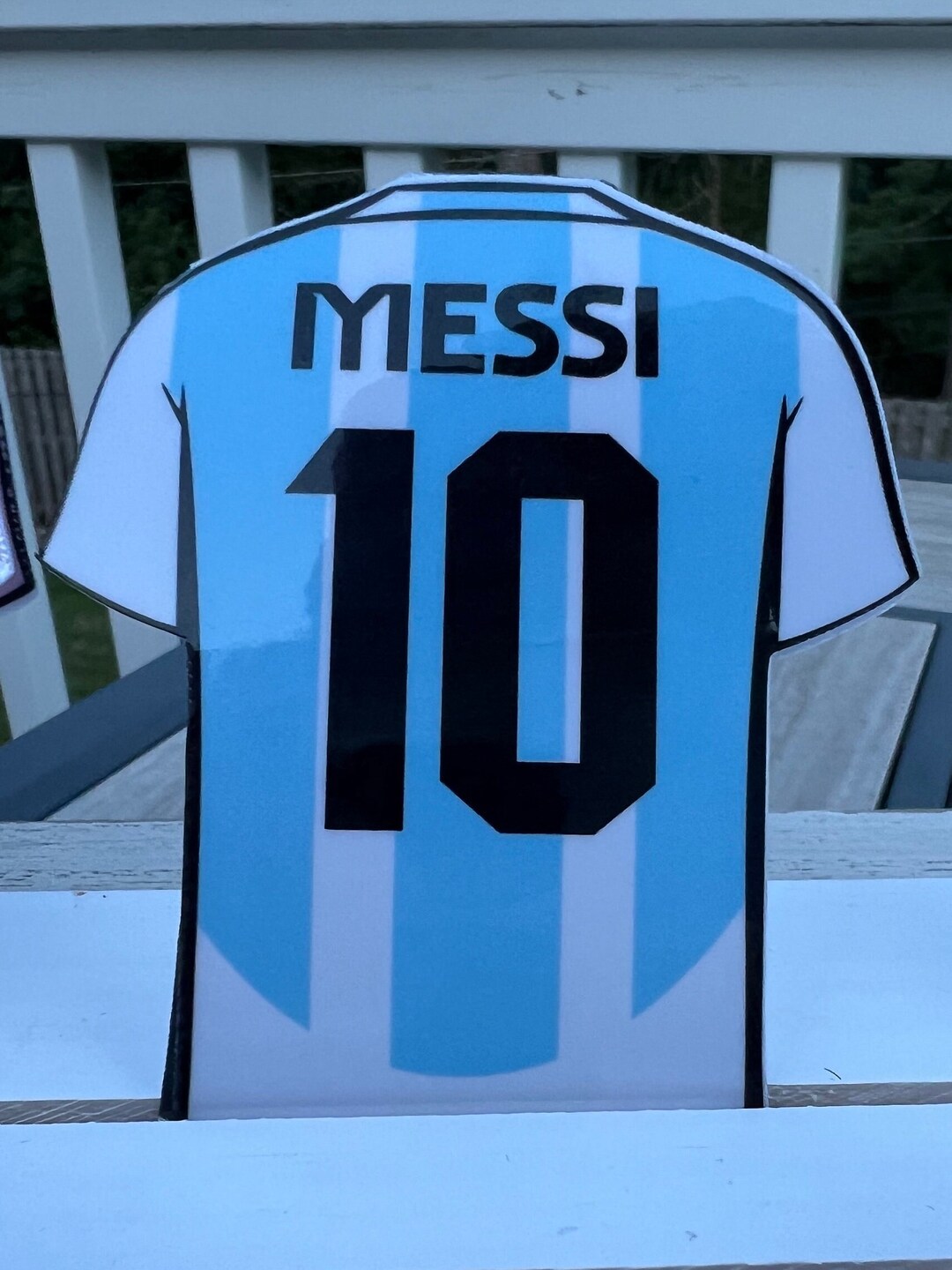 MESSI Soccer Jersey Sticker| Lionel Messi Argentina Football Soccer ...