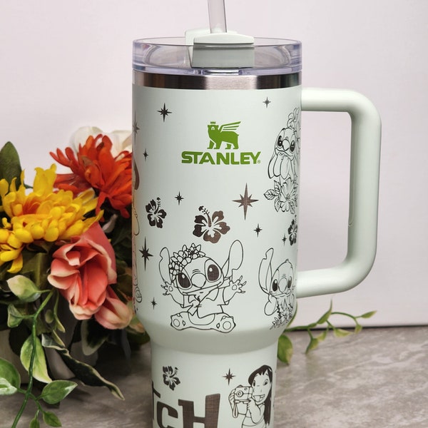 Stanley Laser Stitched Engraved - Etsy