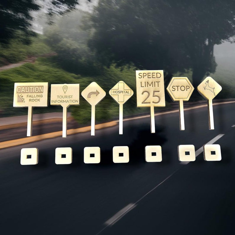 Toy Road Signs Set - Etsy