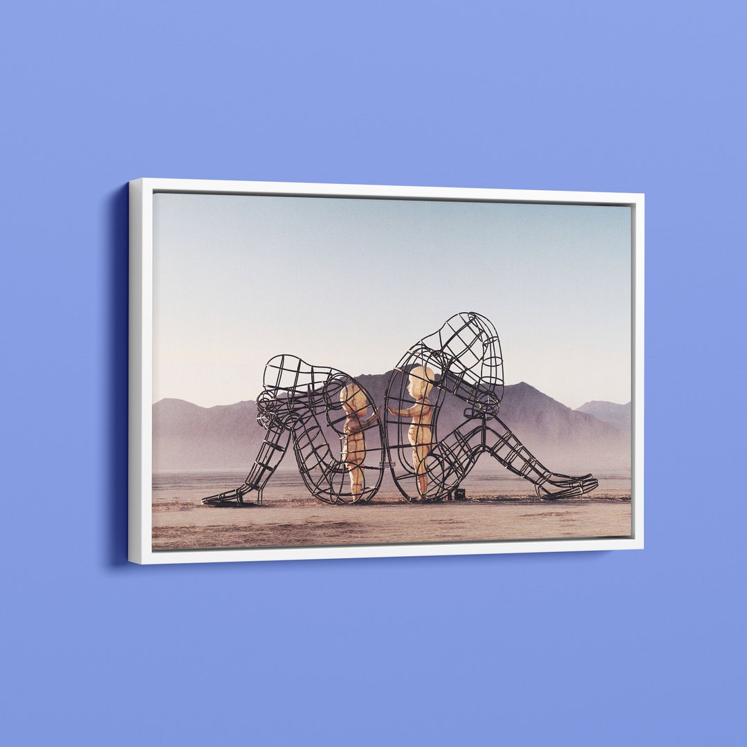 Alexander Milov-two People Turning Their Backs on Each Other - Etsy