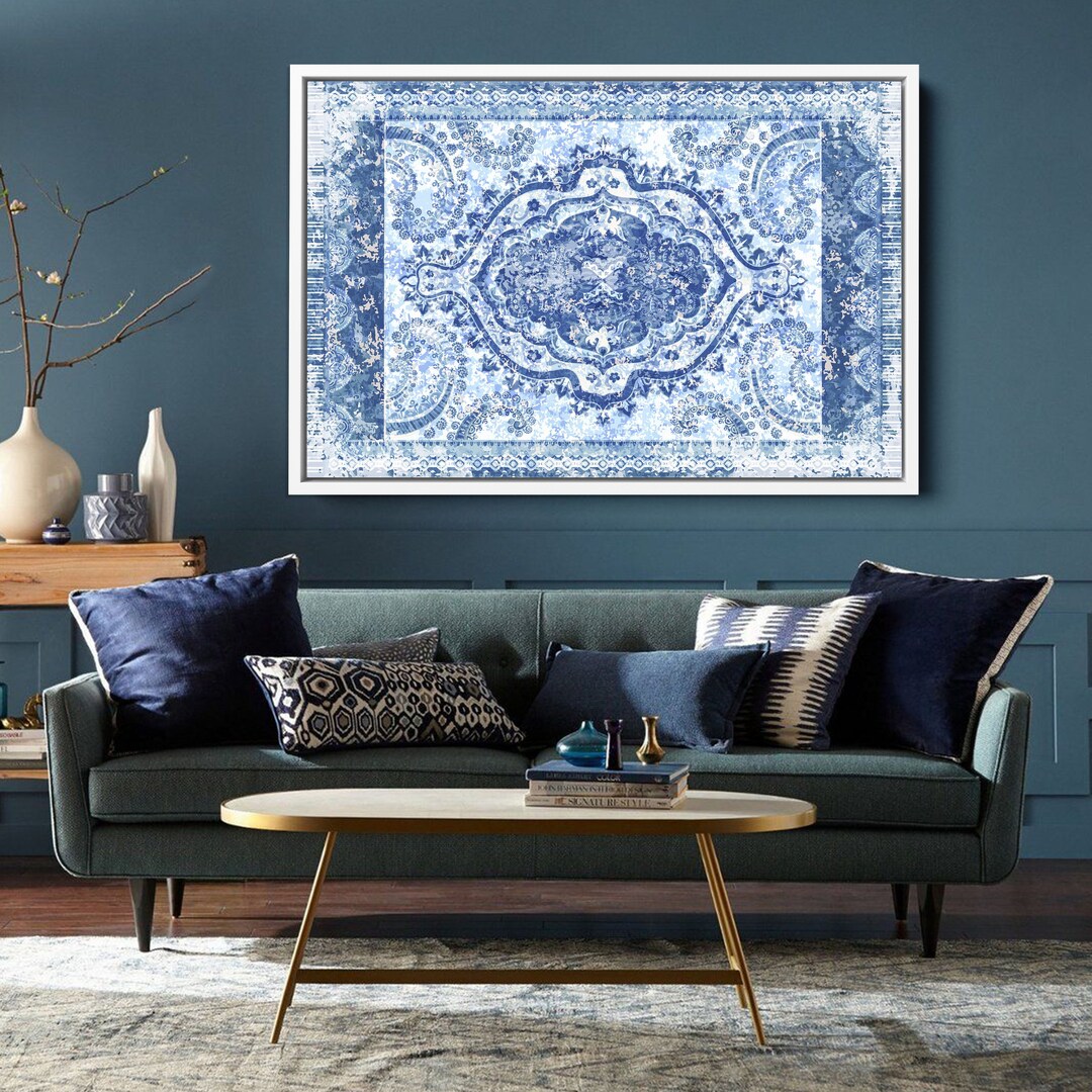 Vintage Traditional Pattern Canvas/traditional Turkish Pattern ...